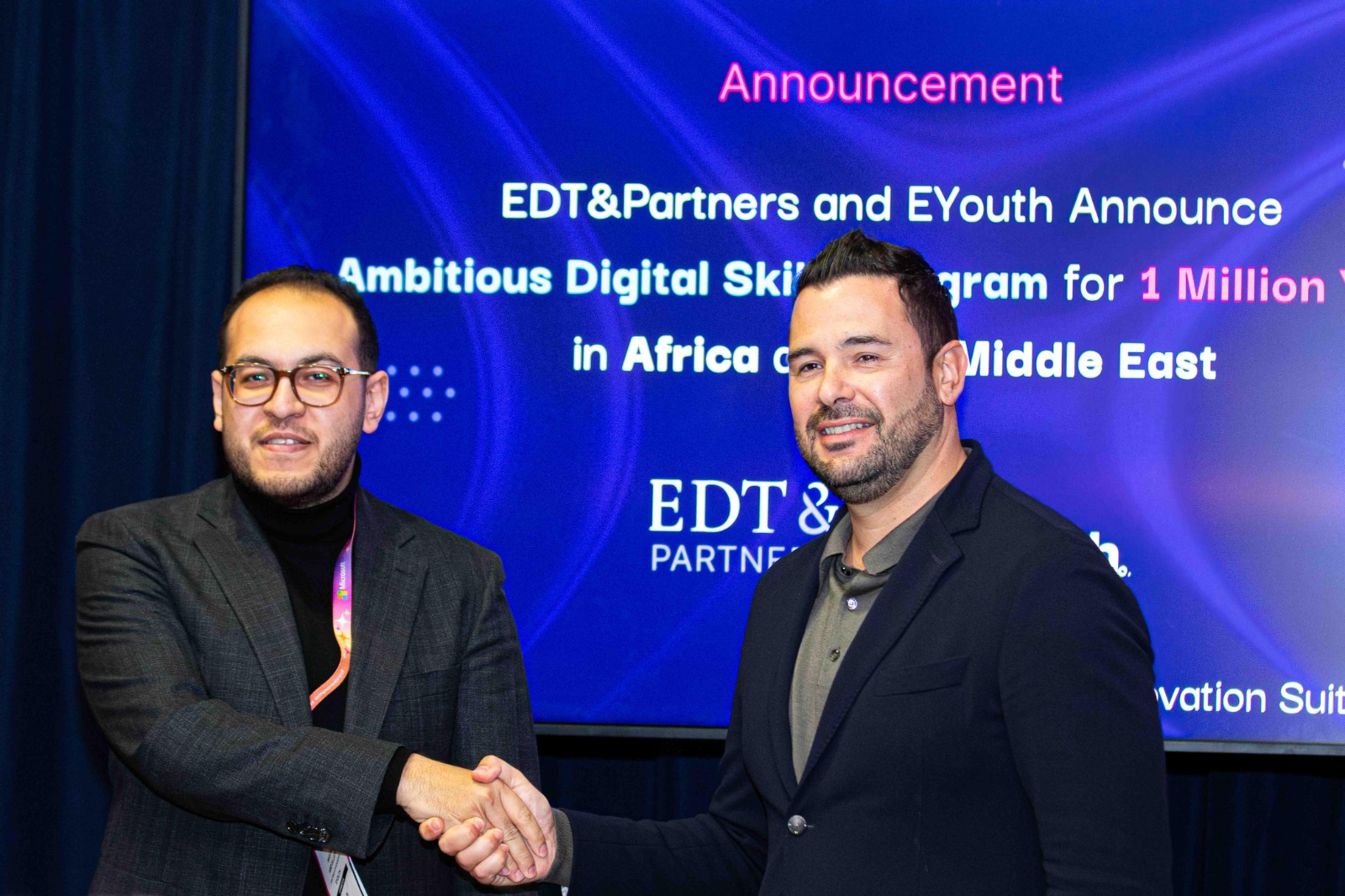EDT&Partners العالمية تبرم شراكة مع Eyouth المصرية الناشئة لتطوير المهارات الرقمية لمليون شاب في ...
