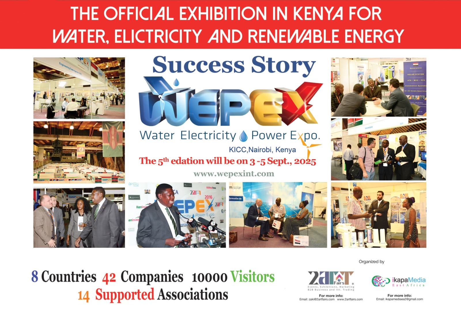 12 دولة تشارك في معرض WEPEX الدولي للكهرباء والمياه والطاقة المتجددة في ...